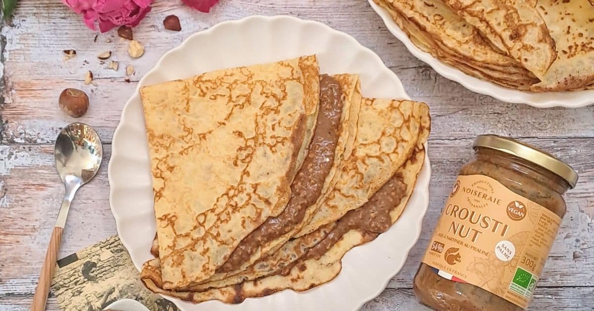 Crêpes au crousti nut - Noiseraie Productions